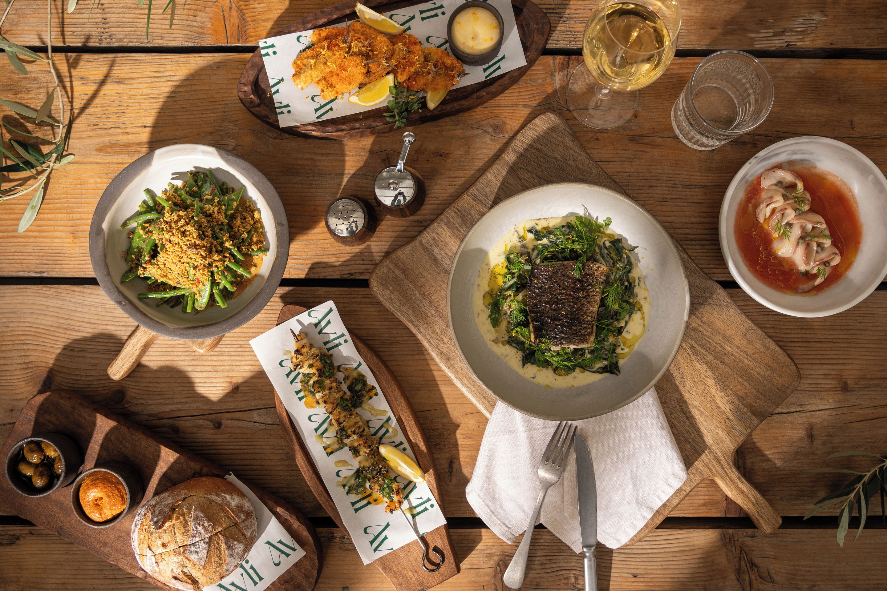 Avli Restaurant - Sani Marina | Sani Resort